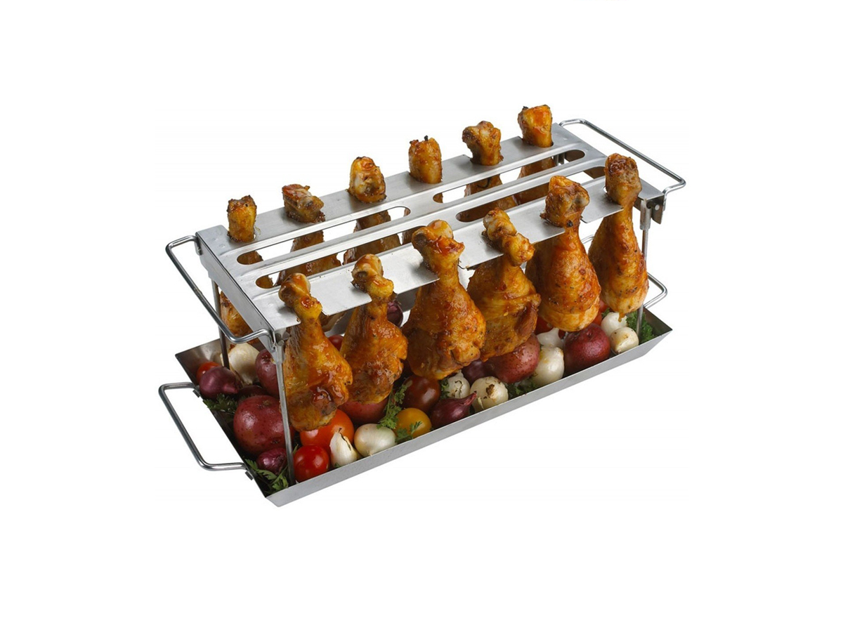 grill_pro_wing_rack - BBQ Green Egg Store